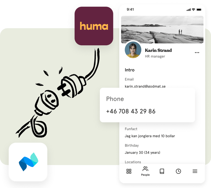 Netvisor and Huma | Hand in hand integration