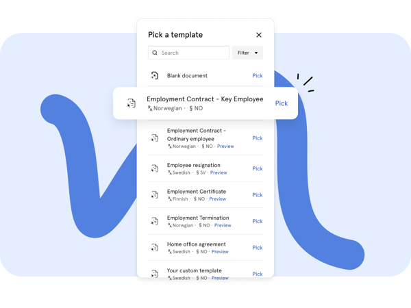 Huma | Smart templates and documents