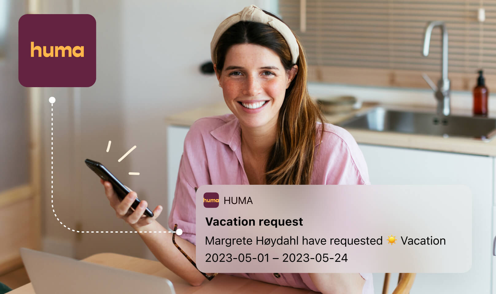 Relax your mind, vacation planning with Huma will unwind