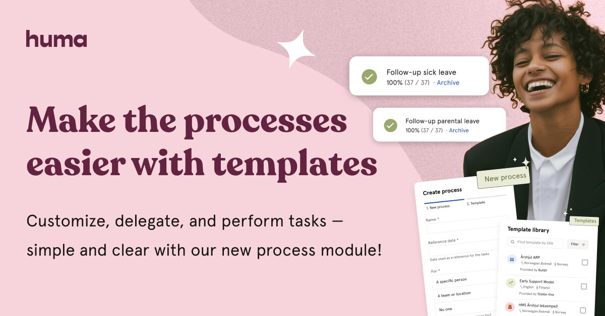 Process workflows for even better control | Huma
