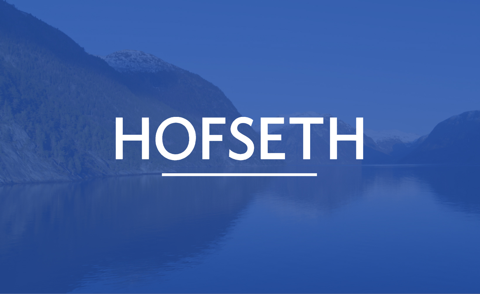 Hofseth brought eight sister companies together under one roof with Huma