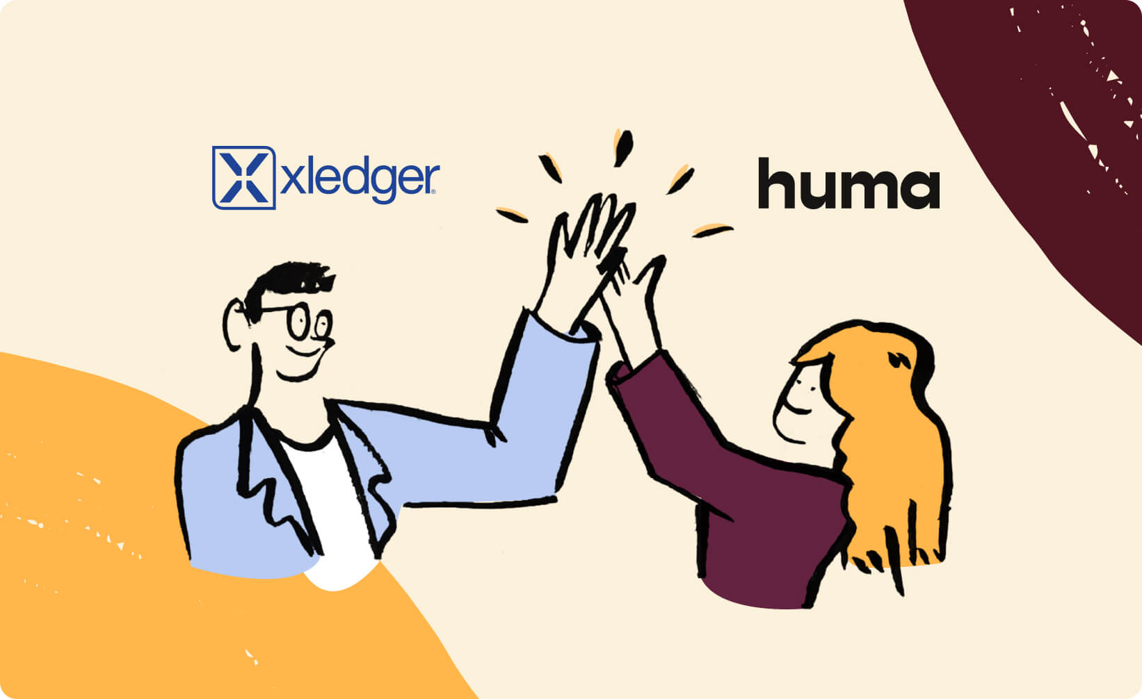 Xledger and Huma | Hand in hand integration
