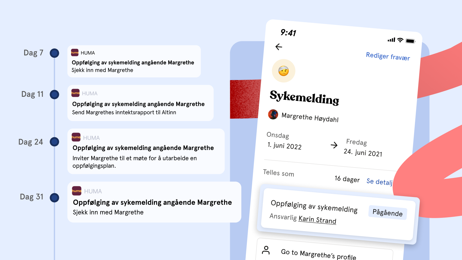 Enkel håndtering av sykemeldinger: Integrering med NAV